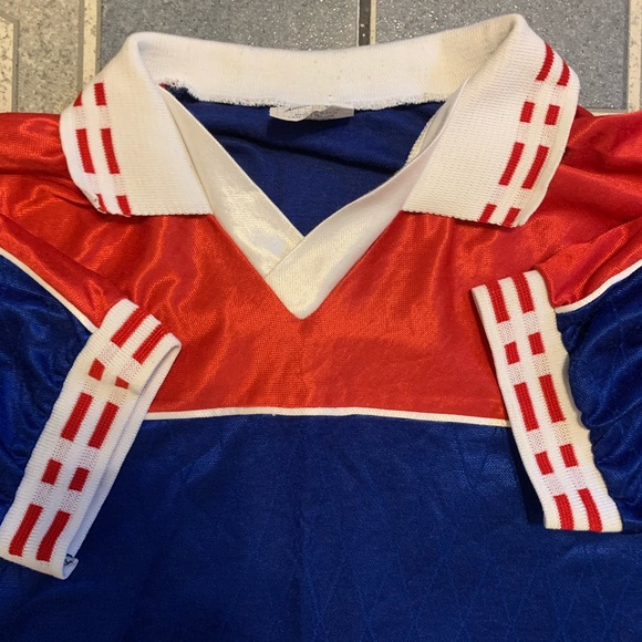 Score | Shirts | Vintage Score Collared Color Block Soccer Jersey ...